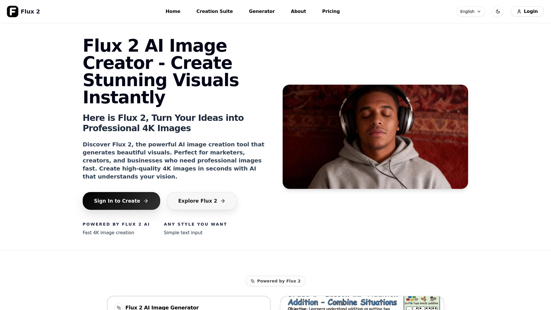 Flux 2 AI Image Generator | Create Stunning Images Online | aiwget ...